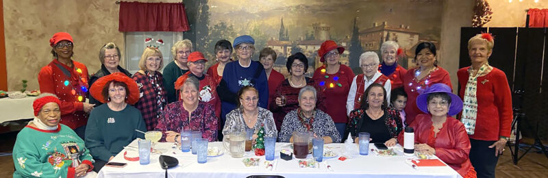 Have a very merry Red Hat Christmas from groups throughout the area ...